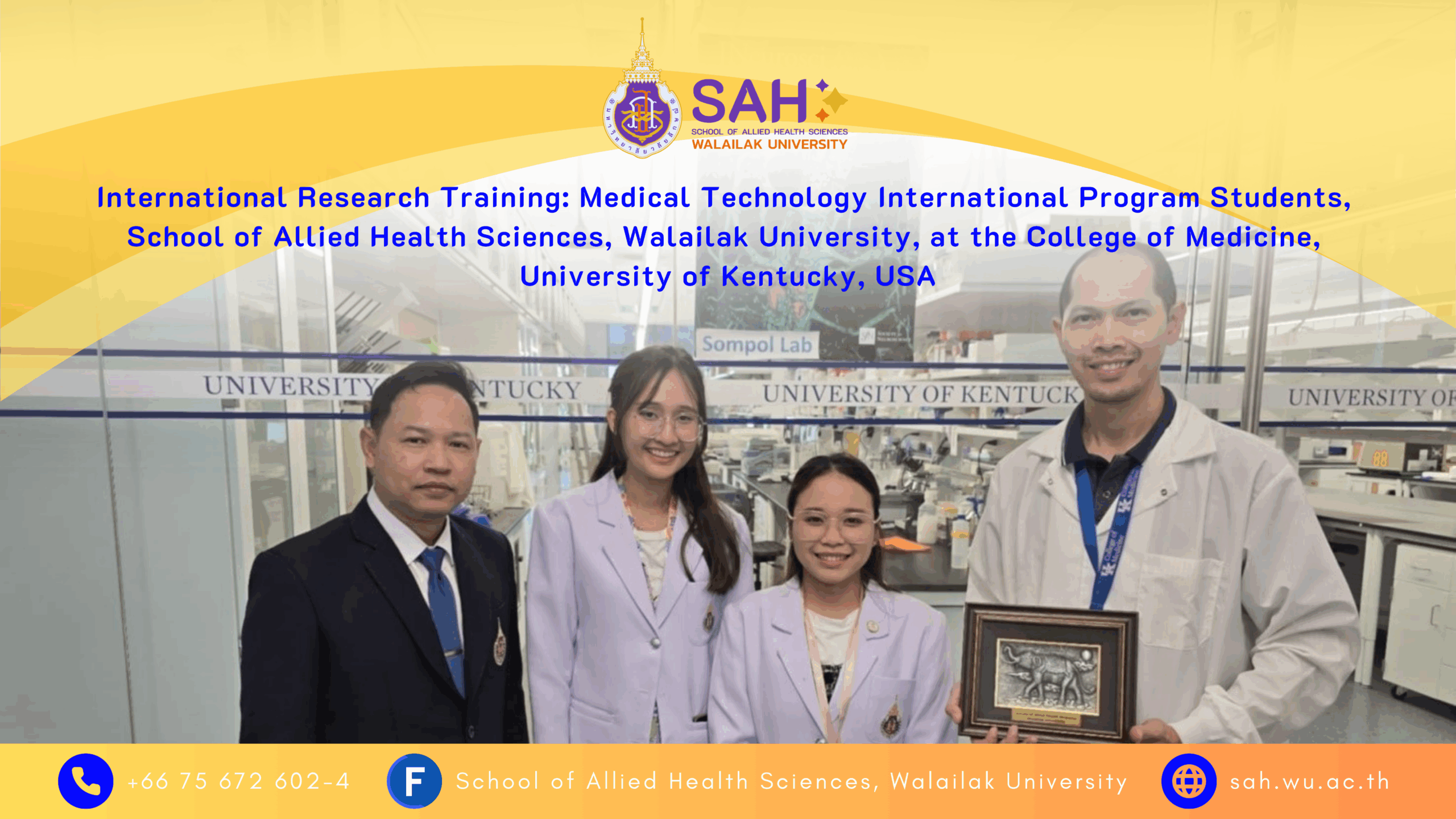 International Research Training: Medical Technology International ...